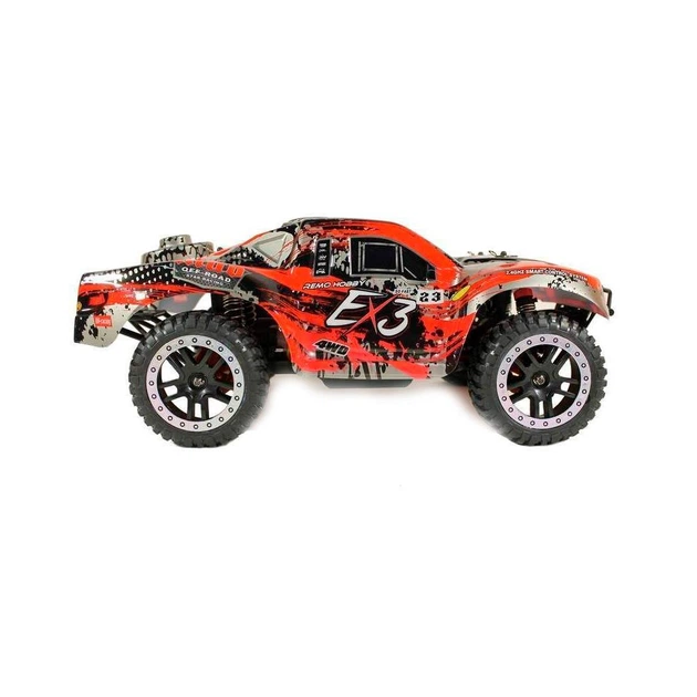 Машинка на радиоуправлении Remo Hobby EX3 Brushed Short Course 1/10 Red ...