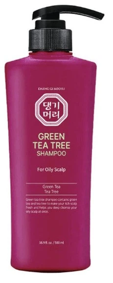 Зеленый шампунь Daeng Gi Meo Ri Green Tea Tree Shampoo с Экстрактом ...