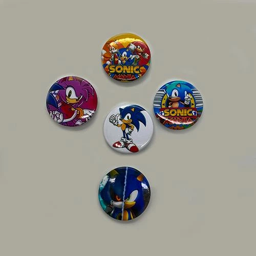 Значки Соник Sonic Badges 5 шт подарочная упаковка – фото, отзывы ...