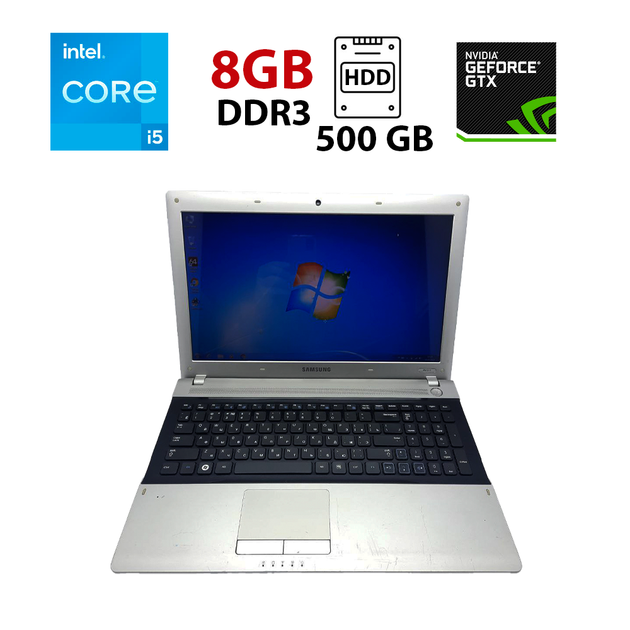 Ноутбук Samsung R511 / 15.6" (1366x768) TN / Intel Core i5-520M (2 (4 ...