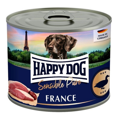 Консервированный корм Happy Dog Sensible Pure France Duck Влажный корм ...