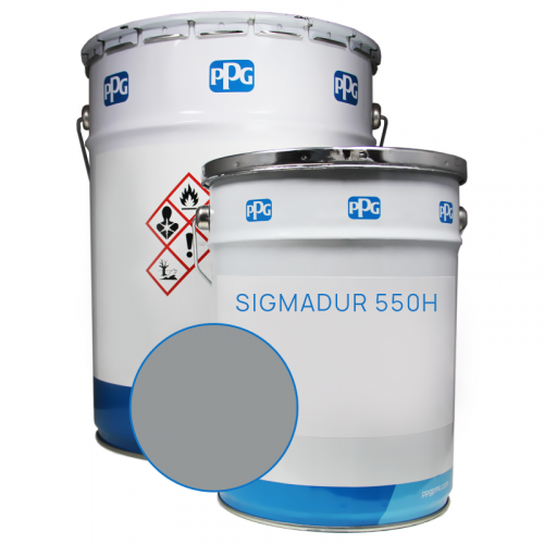 Краска двухкомпонентная акрил-полиуретановая PPG Sigmadur 550H База L в ...