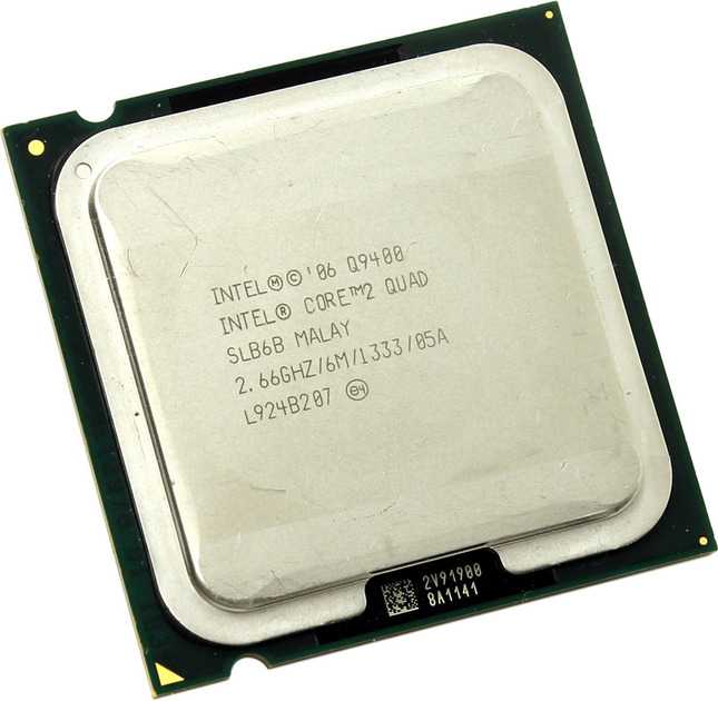 Процесор intel Core 2 Quad Q9400 LGA775 2.66 GHz, 95W Б/В – фото ...