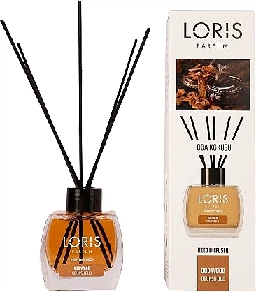 Аромадиффузор "Агаровое дерево" - Loris Parfum Oud Wood Reed Diffuser ...