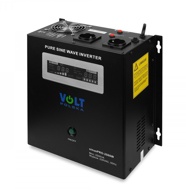 Гібридний ДБЖ/інвертор Volt Polska SINUS PRO 2500 W 24/230V 1800/2500W ...
