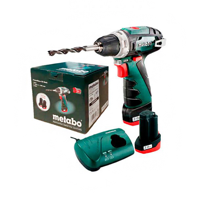 Аккумуляторная дрель-шуруповерт Metabo PowerMaxx BS Basic, 2 ...