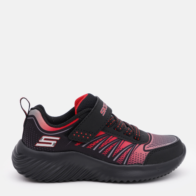 Детские кроссовки для мальчика Skechers 403737L BKRD 28.5 Черные ...