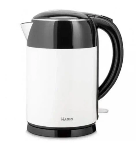 Електрочайник Magio MG-985 чайник-термос металевий для дому білий 1.7 л 1800 Вт – фото, відгуки ...