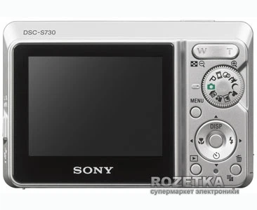 Фотоаппарат SONY DSC-S730 Silver купить на ROZETKA | Отличная цена на ...
