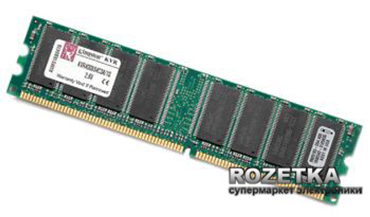 Оперативная память Kingston DDR-400 1024MB PC2-3200 (KVR400X64C3A/1G ...