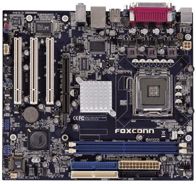 Материнская плата Foxconn P4M800P7MB-RS2H (s775, VIA P4M800PRO, AGP ...