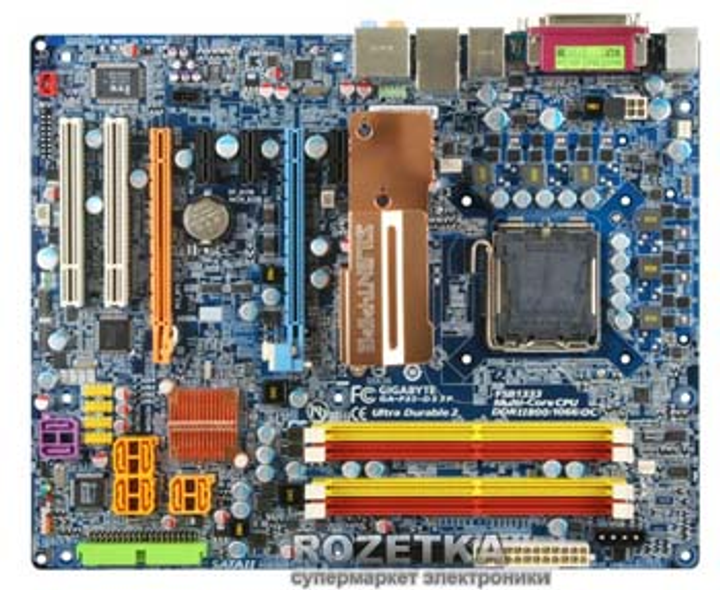 Материнская плата Gigabyte GA-P35-DS3P (s775, iP35, PCI-Ex16) BOX ...