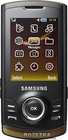 Мобильный телефон Samsung S5200 Black Gold – фото, отзывы ...