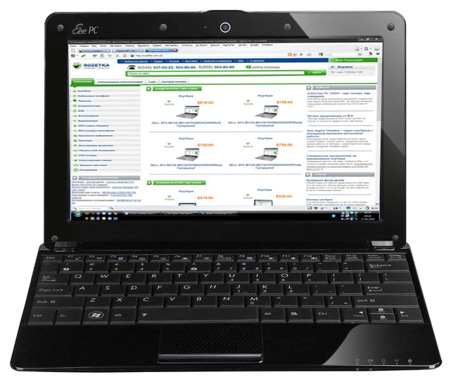 Ноутбук ASUS Eee PC 1005HA Black Seashell (1005HA-BLK108X) – фото ...