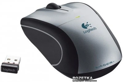 Мышь Logitech M505 Wireless Mouse (910-001320) Light Silver – фото ...
