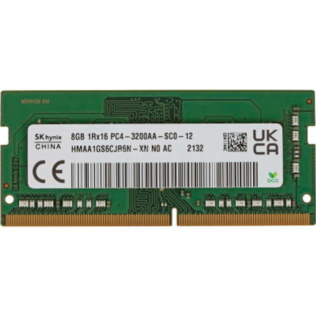 Модуль для ноутбука SoDIMM DDR4 8GB 3200 MHz Hynix (HMAA1GS6CJR6N-XN ...