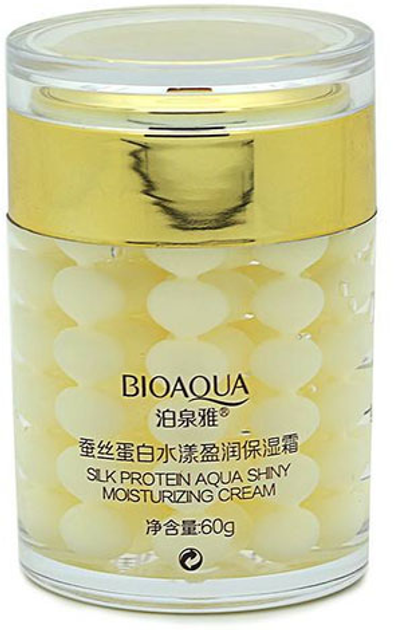 Крем для обличчя Bioaqua Silk Protein Зволожувальний із протеїнами ...