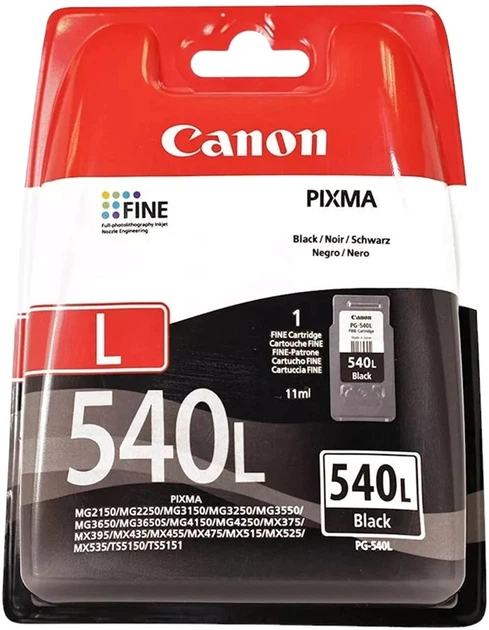 Набор картриджей Canon PG-540.CL-541.GP-501 Dual pack 2 x 8 мл Black ...