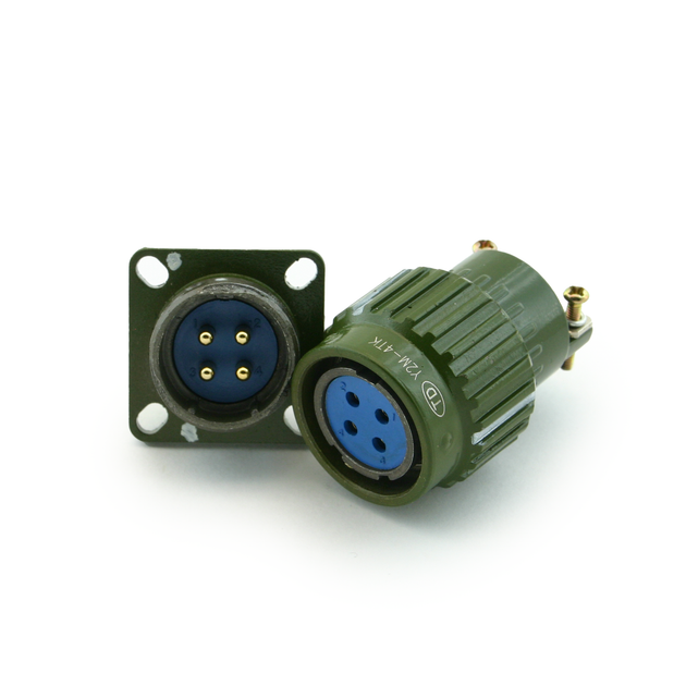 Авіаційний роз'єм Y2M-4TK (4PIN/21mm/male+female) – фото, відгуки ...