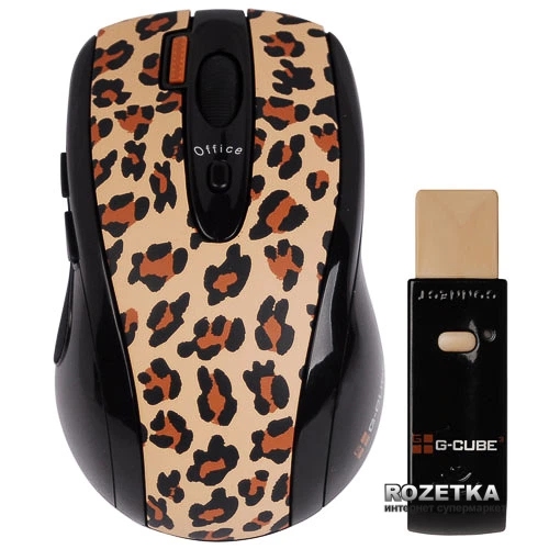Мышь G-Cube G4L-70BF Wireless Notebook Mouse LuxLeopard – фото, отзывы ...