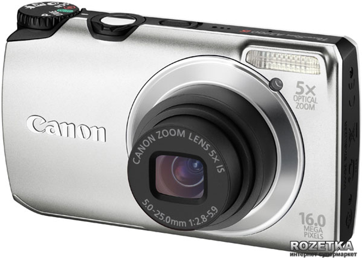 Фотоаппарат Canon PowerShot A3300 IS Silver купить на ROZETKA ...