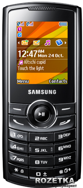 Мобильный телефон Samsung Duos E2232 Black – фото, отзывы ...