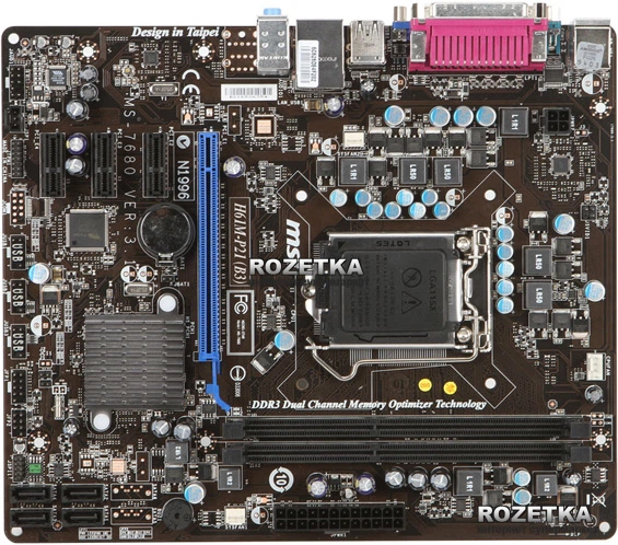 Материнская плата MSI H61M-P21 (B3) (s1155, H61, PCI-Ex16) – фото ...