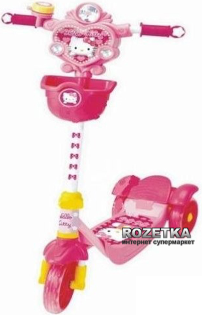Скутер-самокат YaYa Hello Kitty с тормозами (Y8013) – фото, отзывы ...