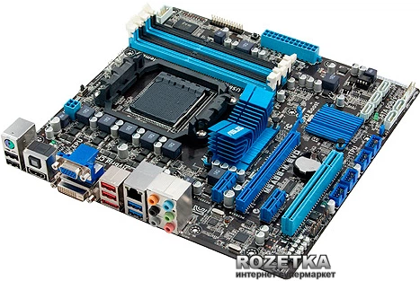 Материнская плата Asus M5A88-M EVO (sAM3+, AMD 880G/SB850, ATI Radeon ...