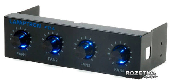 Lamptron Fan Controller FC4 - Black (LFC4-BK) – фото, отзывы ...