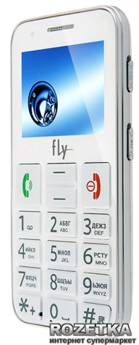 Мобильный телефон Fly Ezzy 3 White – фото, отзывы, характеристики в интернет-магазине ROZETKA ...
