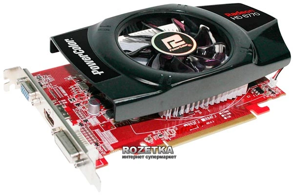 Відеокарта Powercolor PCI-Ex Radeon HD 6770 1024MB GDDR5 (128bit) (850/ ...
