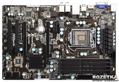 Материнская плата ASRock Z75 PRO3 (s1155, Intel Z75, PCI-Ex16) – фото ...