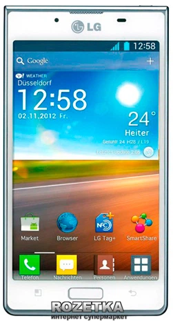 Мобильный телефон LG Optimus L7 P705 White – фото, отзывы ...
