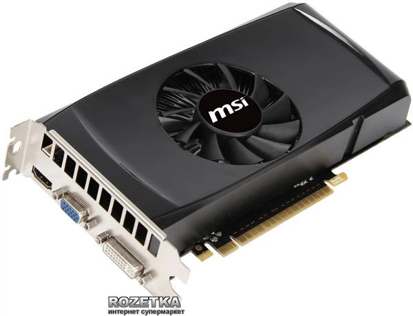 Видеокарта MSI PCI-Ex GeForce GTX 550 Ti 1024MB GDDR5 (192bit) (900/ ...