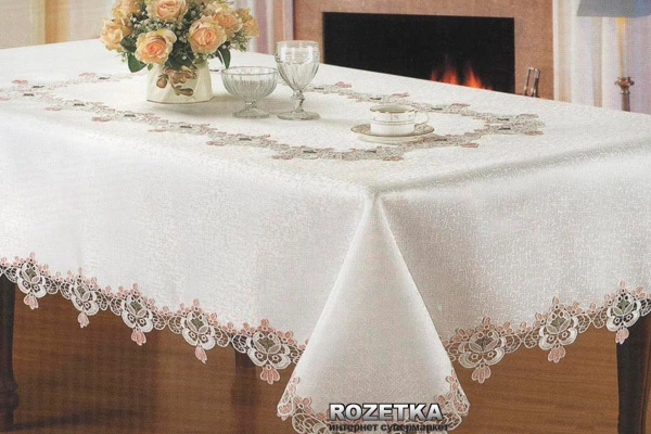 Скатерть Arya с гипюром Magnolia 160х220 – фото, отзывы, характеристики ...