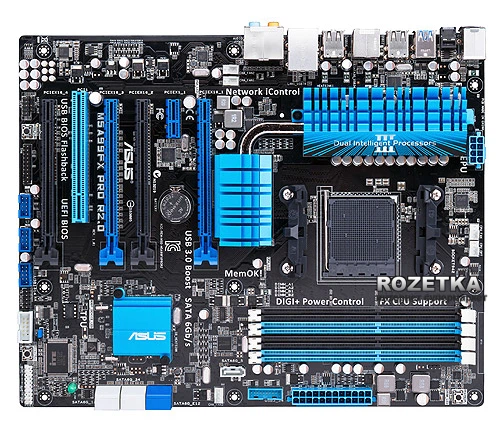 Материнская плата Asus M5A99FX Pro R2.0 (sAM3+, AMD 990FX/SB950, PCI ...