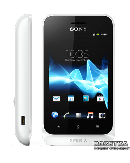 Мобильный телефон Sony Xperia tipo ST21i White – фото, отзывы ...