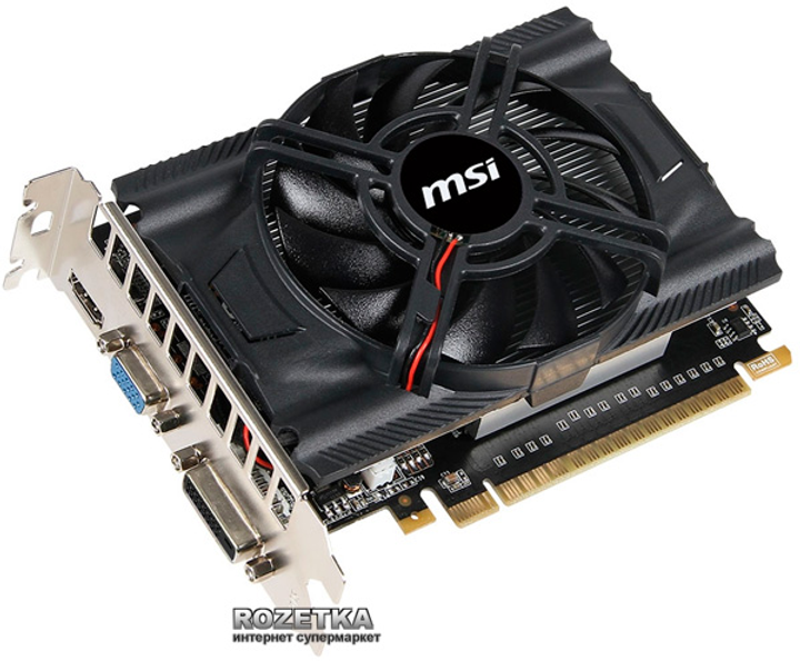 Видеокарта MSI PCI-Ex GeForce GTX 650 1024MB GDDR5 (128bit) (1071/5000 ...
