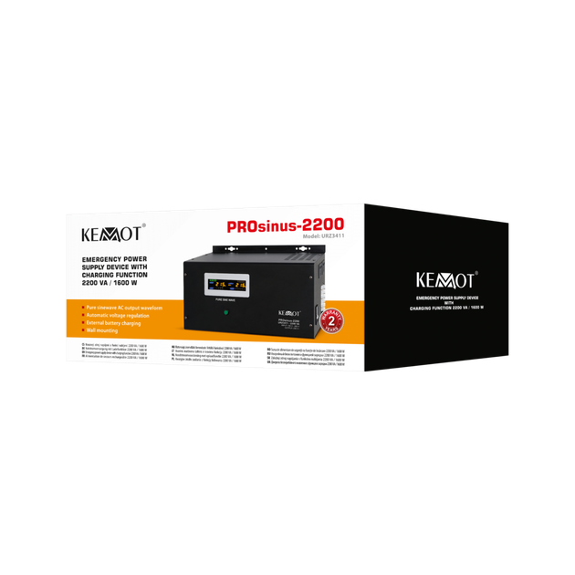 ИБП Преобразователь напряжения KEMOT PROsinus 2200 12/230V (2200VA ...