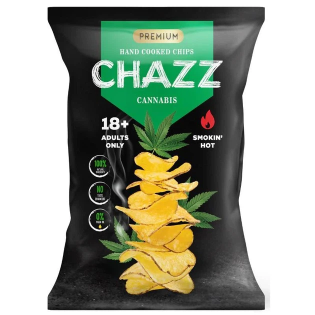 Чіпси Chazz зі смаком коноплі та халапеньо 90г від продавця: Vlipli ...