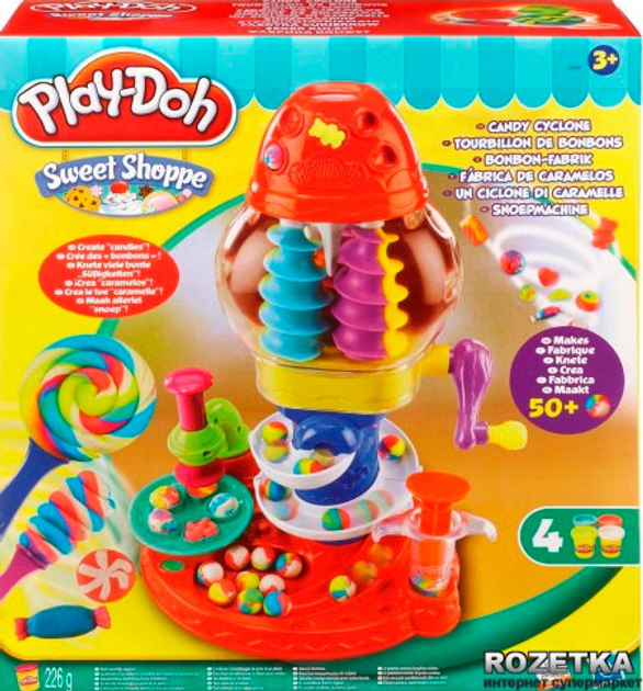 Набор пластилина Фабрика конфет Play-Doh Hasbro (39640) – фото, отзывы ...