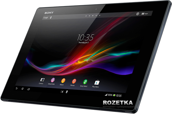 Планшет Sony Xperia Tablet Z 4G 16GB Black (SGP321RU/B.RU3) Официальная ...