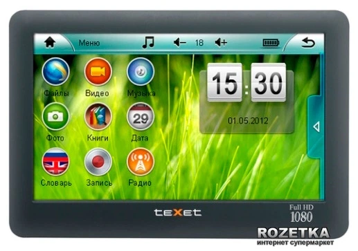 MP3-плеер Texet T-970HD 8GB Black – фото, отзывы, характеристики в интернет-магазине ROZETKA ...