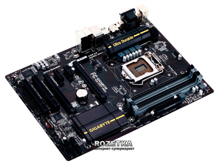 Материнская плата Gigabyte GA-Z87-HD3 (s1150, Intel Z87, PCI-E 3.0x16 ...