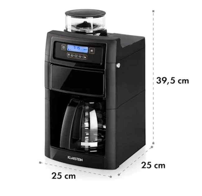 Кавомашина Klarstein Aromatica II Coffee Machine Чорний Б/В – фото ...