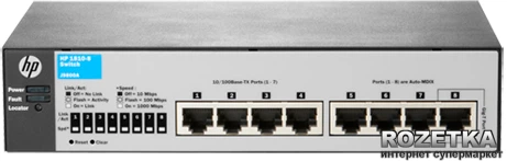 Коммутатор HP 1810-8G v2 (J9802A) – фото, отзывы, характеристики в ...