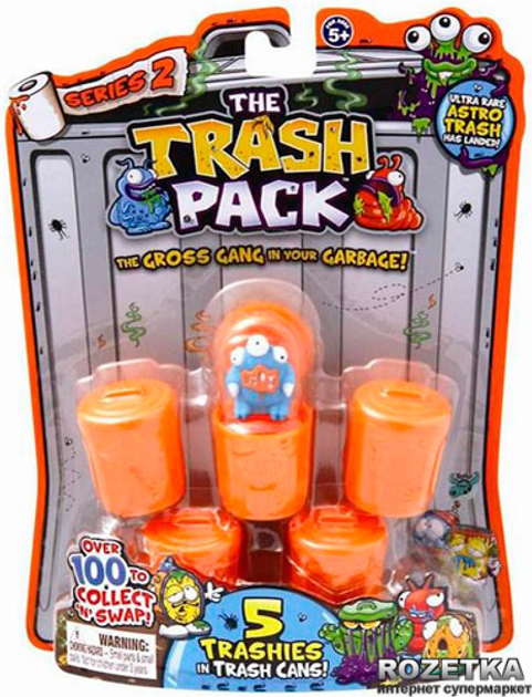 Игровой набор Трэш Монстрики 5 монстриков серия 2 Trash Pack (68012 ...