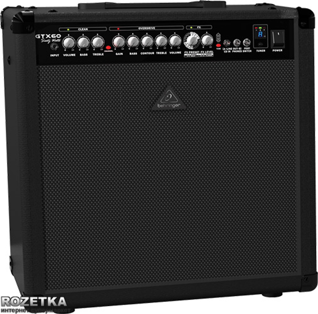 Комбоусилитель Behringer Guitar Amplifier GTX60 – фото, отзывы ...