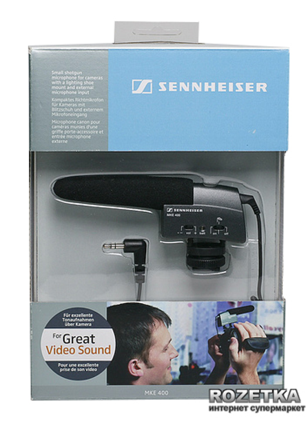Микрофон Sennheiser MKE 400 – фото, отзывы, характеристики в интернет ...